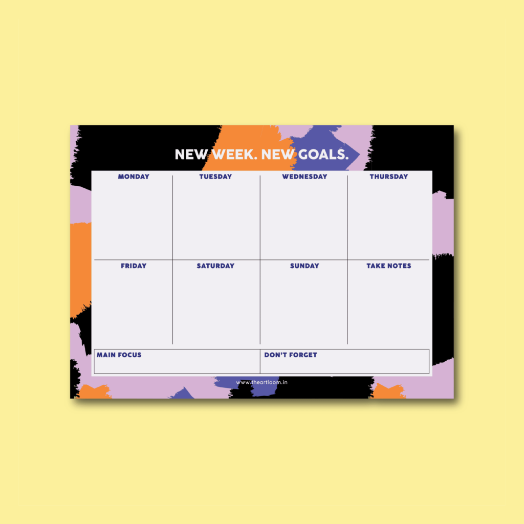 PEPPY PLANS | A4 PLANNER - The Art Loom